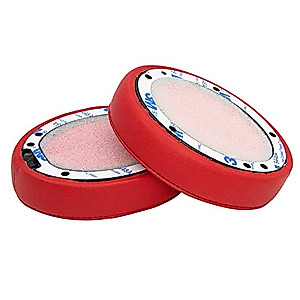 Replacement Earpad Cushions Kit Compatible with Beats Studio 2.0 Wired/Wireless Sutdio 3.0 Over-Ear Headphones Ear Pads Replacement (Red)