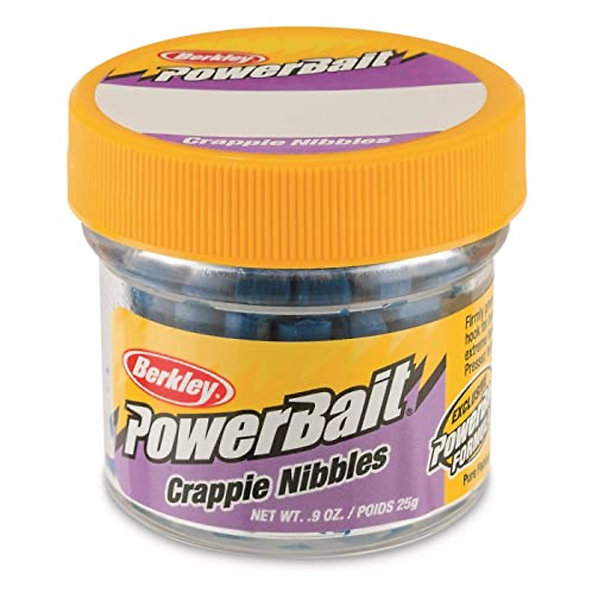 Berkley CNC PowerBait Biodegradable Crappie Nibbles, Chartreuse, 0.9-Ounce