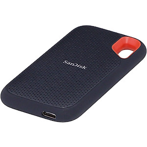 SanDisk SSD, External 4 TB USB3.2 Gen2, Read Up to 1050MB/s, Splashproof and Dustproof, SDSSDE61-4T00-GH25, Extreme Portable SSD, V2 Win Mac, PS4, PS5, Eco Package