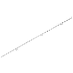 Plastic Aquarium Air Curtain, Transparent Fish Tank Air Vent Bubble Release Airstone Bar Diffuser Fish Tank Bubble Stone Accessories with 3 Suction Cups