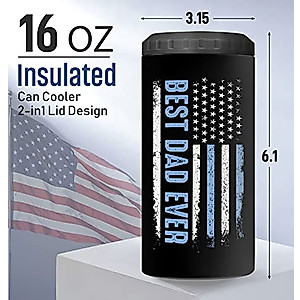 Father's Day Gifts for Dad - Father's Day Gifts from Daughter, Son - Dad Gifts from Daughter, Son for Fathers Day - Dad Birthday Gifts, Birthday Gifts for Dad, Funny Present for Dad Can Cooler 16 Oz