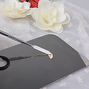 Goege Pro Stainless Steel Cosmetic Makeup Palette Spatula Tool (L5.9*W3.9 inch)