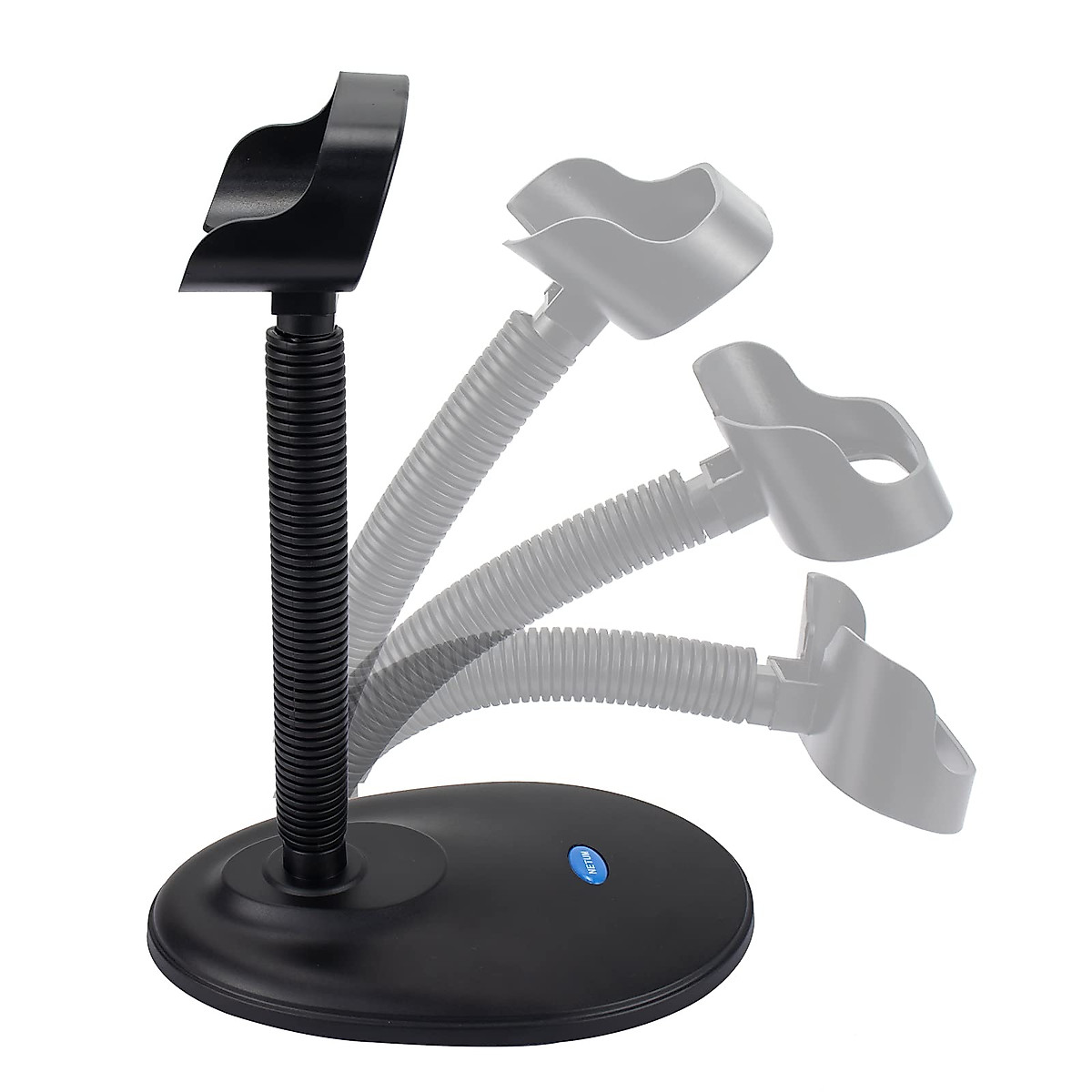 NETUM Adjustable Barcode Scanner Stand Hands Free Barcode Scanning Bar-Code Reader Cradle Holder Adjustable Goose Neck Stand for NT-1698W NT1698LY NT-1228BL NT-1228BC