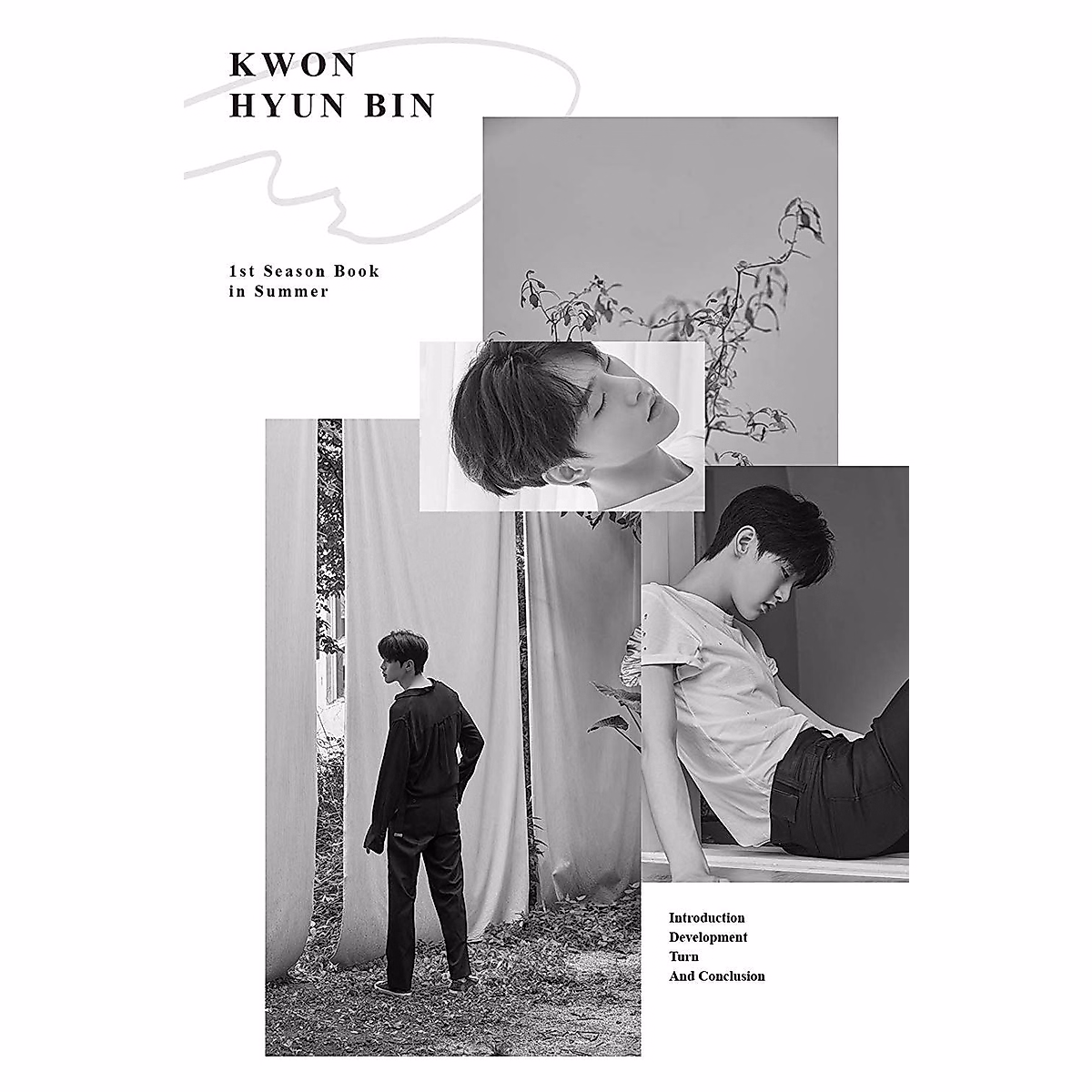 Music & New Kwon Hyun BIN - 1st Season Book in Summer Photobook+DVD+Postcard+2Photocards