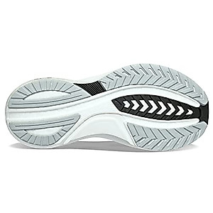 Saucony womens Tempus Sneaker, White/Black, 11.5 US