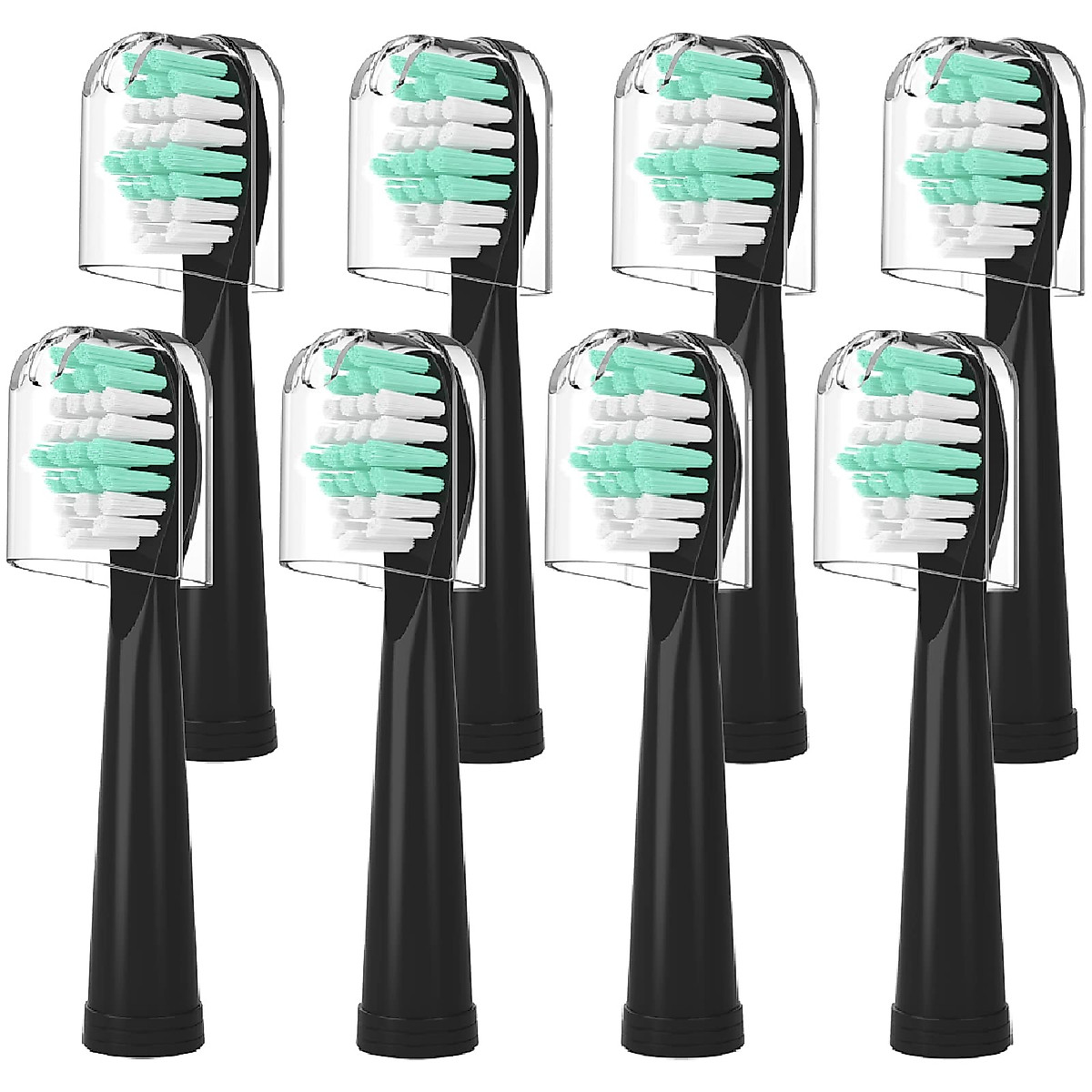 Relax Artist Toothbrush Replacement Heads Compatible with Fairywill Toothbrush Heads Handle Fairywill FW-507/508/551/515/917/959/2011 FW-D1/D3/D7/D8 for Fairywill Electric Toothbrush 8 Count