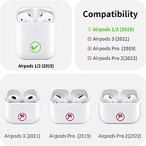 3-Pack Cute Airpods Case for Airpod 2/1, Kawaii 3D Cartoon Funny Airpods Cover Food Design Fashion Silicone Case for Airpods 1&2 Charging Case for Girls Boys Kids (Sport Water+Bubble Gum+Green Drinks)