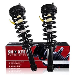 Shoxtec Front Pair Complete Strut Replacement for 2009-2013 Ford F-150 4WD Coil Spring Assembly Shock Absorber Kits Repl. Part No. 171141