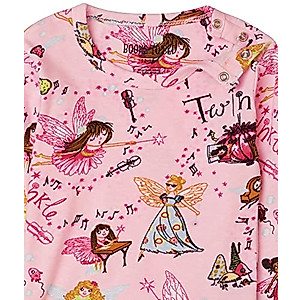 Books to Bed Baby Girls' Book and Long Sleeve Printed Pajama Gift Set, Twinkle, 18-24 Months