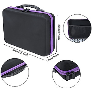 Jplovejp 60 Slot Diamond Painting Storage Case, Diamond Painting Accessories for Jewelry Beads Rings Charms Glitter Rhinestones