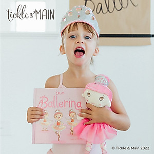 Tickle & Main Ballerina Princess Gift Set, Ballerina Doll, Dance Recital Gifts for Girls