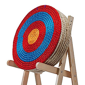 KAINOKAI Wooden Archery Target Stand for Point Bag Archery Target Straw Archery Target