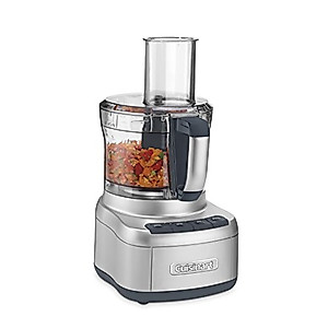 Cuisinart FP-8SV Elemental 8 Cup Food Processor, Silver (Renewed)