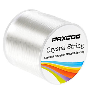 Paxcoo 1.2mm Elastic Stretch String Cord for Jewelry Making Bracelet Beading Thread