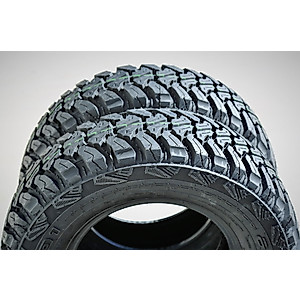 Accelera M/T-01 Mud Off-Road Light Truck Radial Tire-LT235/75R15 235/75/15 235/75-15 104/101Q Load Range C LRC 6-Ply BSW Black Side Wall