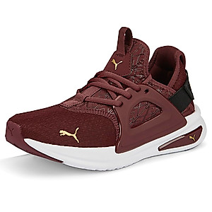 Puma Womens Softride Enzo Evo Metallic Running Sneakers Shoes - Purple - Size 5.5 M