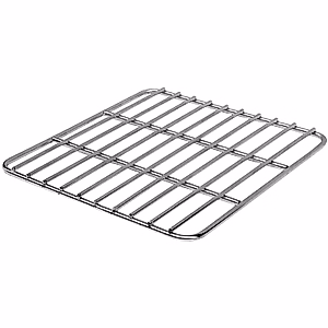 CAMPINGMOON Coal Bed Charcoal Fire Grate Grill Grates Replacement Stainless Steel for Barbecue Multifunction Outdoor Cooking T-172 (1pc, 6.7x6.7-inch)