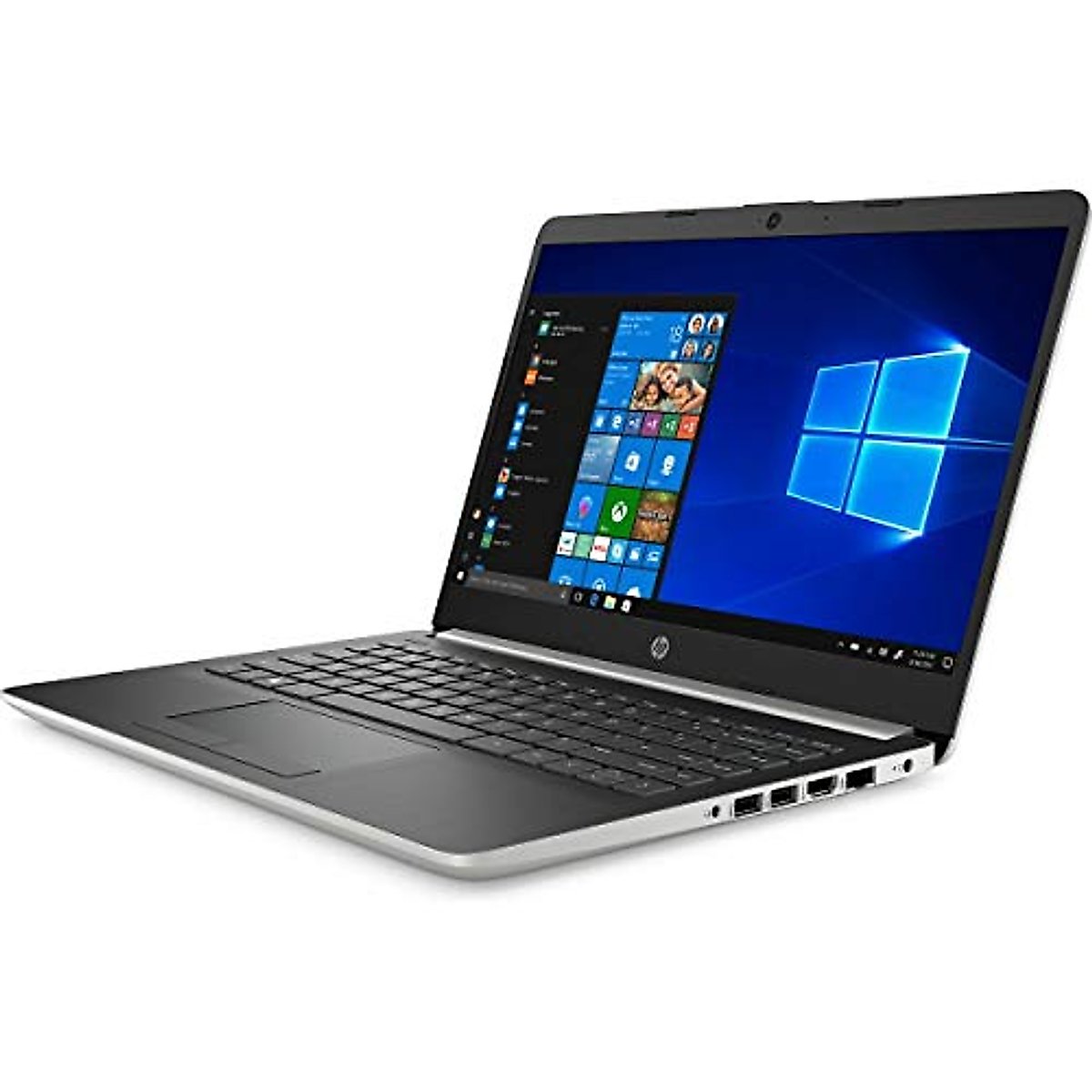 HP 2020 14" Laptop Computer/Intel Celeron N4000 up to 2.6GHz/ 4GB DDR4 RAM/ 64GB eMMC/ 802.11ac WiFi/Bluetooth 4.2/ Intel UHD Graphics 605/ Office 365 Personal 1-Year/Natural Silver/Windows 10