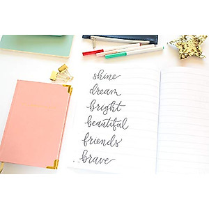 Hand Lettering and Modern Calligraphy for Kids: A Fun Step by Step Guide and Practice Workbook for Beginners and Children Ages 8 and up