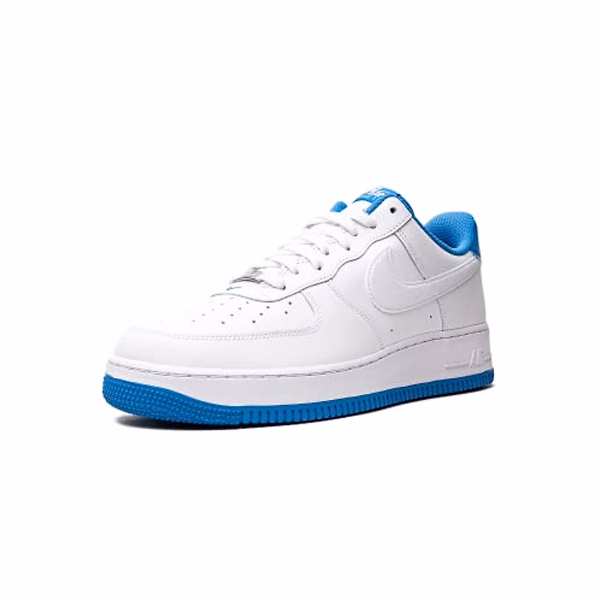 Nike Mens Air Force 1 '07 DR9867 101 White/Light Photo Blue - Size 8.5