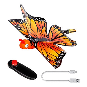 Zing Go Go Bird - Remote Control Flying Toy - Looks and Flies Like A Real Butterfly - Great Starter RC Toy for Boys and Girls (Butterfly)