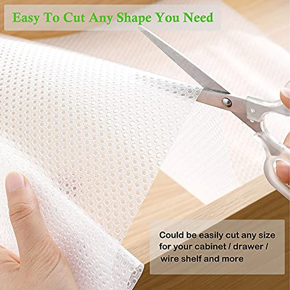 Shelf Liners for Kitchen Cabinets 10 Inch X 20 Ft Non Adhesive Cabinet Drawer Liner Non Slip Refrigerator Liners for Shelves Washable Cupboard Liner for Dresser Bathroom