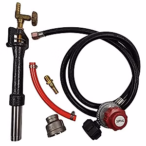 Gas Forge Burner with Regulator Propane Gas Metal Metling Furnace