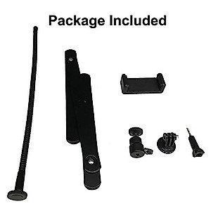 Photo Copy Pico Projector Stand Adjustable Teaching Online Stand Flexible Pipe Mount for Live Streaming Online Video Baking Crafting Demo and Draw Recording