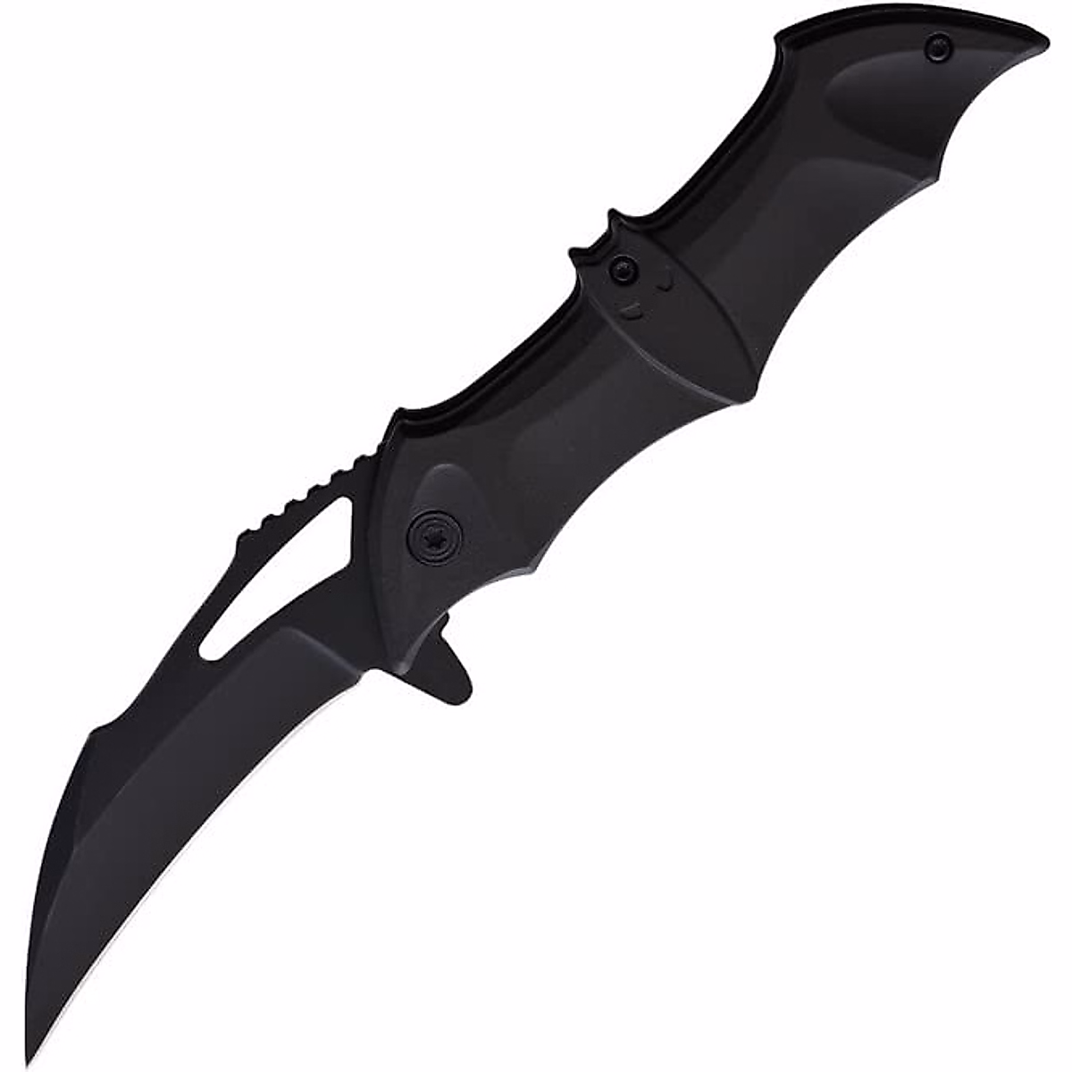 ElitEdge 5" Bat Design Spring Assisted Pocket knife (Black)