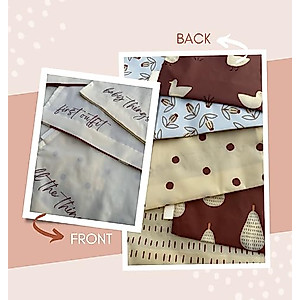 Lucky Love Hospital Bags For Labor and Delivery, Diaper Bag Organizing Pouches and Hospital Bag Essentials For Mom (Hospital Bag | Cream)