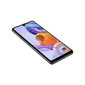 LG K71 Stylus (128GB,4GB) 6.8 inch FHD+,48MP Rear + 32MP Selfie,Dual SIM GSM Unlocked 4G LTE (T-Mobile,AT and T,Metro) Stylo 6 International Model LM-Q730 (Titan,Tone Free Bluetooth Bundle)