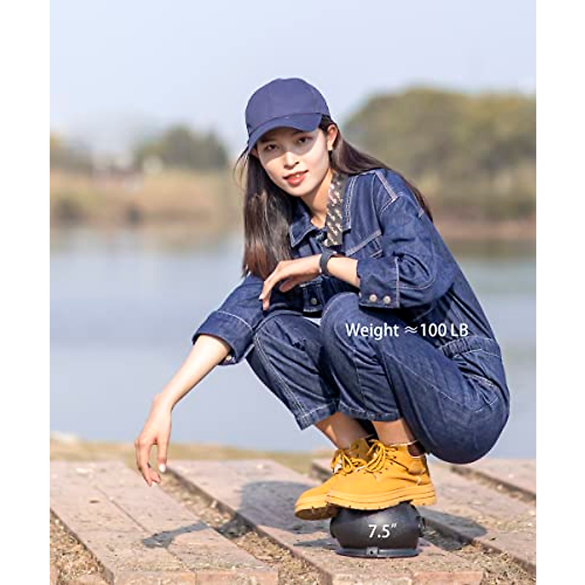 GLOCAMPING 7.5” Black Plastic Candy Cauldron Kettle, Plant Pot, Candy Holder, Halloween Party Favor Decoration