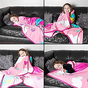 Franco Trolls Throw Plush Blanket Singing Duo 46 inches x 60 inches