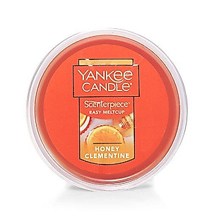 Yankee Candle Honey Clementine Scenterpiece Easy Meltcup,Orange,2.2 Oz