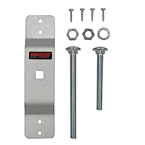 Extreme Max 3005.3732 Universal Easy-Mount Wall Mount Spare Tire Carrier for Enclosed Trailers - Includes Two Bolts Sizes for Custom Fit Compatibility