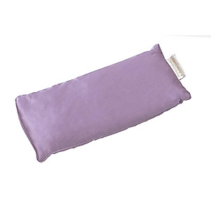 DreamTime Weighted Eye Pillow Mask, Lavender Velvet, Microwave or Freeze, Washable, 9.5x4.5 in, for Sleep, Yoga, Meditation, Relaxation