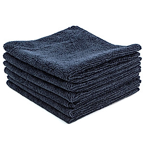 Dry Rite Best Magic Microfiber Cloth - Professional Series Cleaning Towels for Kitchen, Bath, Auto Detailing, TV, Glass, Mirrors - No Scratch, Lint and Streak Free. Use Wet/Dry 12"x12" 1 Dozen