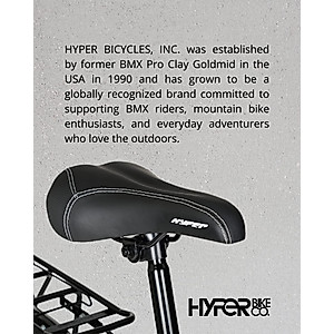 Hyper E-Ride Electric Bike, 36 Volt Battery, 700C Wheels, Blue