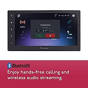 Pioneer Car Electronics DMH-W2770NEX 6.8" Amazon Alexa When Paired with Pioneer Vozsis App, Android Auto, Apple CarPlay, Bluetooth, SiriusXM-Ready – Multimedia Digital Media Receiver, Black