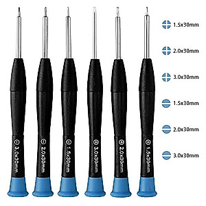 Eyeglasses Repair Kit, HKIDEE Sunglasses Repair Kit with 1000PCS Eyeglass Screws and 6 Pcs Screwdrivers Tweezer for Glasses, Sunglass, Watch Clock Spectacle Repair