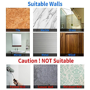 Anfly RV Camper Self Adhesive Toilet Paper Holder with 2 Hanging Hooks for Campers, Bathroom, Kitchen and Bedroom,No Drill/Stick On Toilet Paper Holder Wall Mount, Black