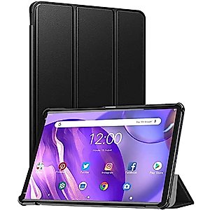 10 Inch Android Tablet pc, 64GB ROM 128GB Expand, Octa-Core Tablets, IPS HD Touch Screen,Google Certificated Wi-Fi Tablets, G+G, 8MP Camera, Long Battery Life,Black-(with Leather case)……………
