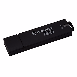 Kingston - IKD300SM/128GB - MF IKD300SM 128GB 128GB D300SM AES 256 XTS Encrypted USB Drive Retail