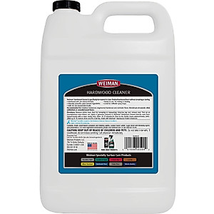 Weiman Hardwood Floor Cleaner Gallon and Refillable Squeeze Bottle - Finished Wood Surfaces