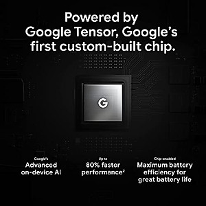 Google Pixel 6 Pro - 5G Android Phone - Unlocked Smartphone with Advanced Pixel Camera and Telephoto Lens - 128GB - Sorta Sunny (Renewed Premium)