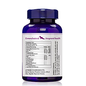 Esmond Natural: Anti Gray Hair Capsule (Supports in decreasing Gray Hair. Stimulates Healthy Hair Growth), GMP, Natural Product Assn Certified, Made in USA - 60 Capsules