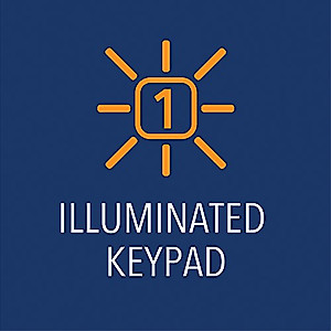 CHAMBERLAIN Clicker Keyless Entry KLIK2U-P2, Works with Chamberlain, LiftMaster, Craftsman, Genie and More, Security +2.0 Compatible Garage Door Opener Keypad, White