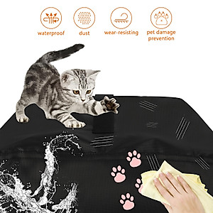 Safipotts Ice Maker Cover, Ice Machine Cover for Portable Countertop Ice Maker Machine, Waterproof& Dustproof (13"L x 9"W x 12"H)