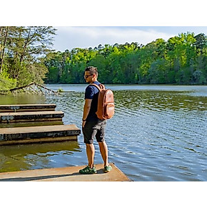 olpr. Leather Backpack (Chocolate)