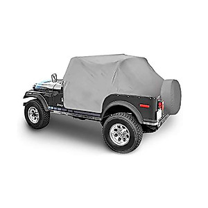 Smittybilt Water-Resistant Cab Cover with Door Flaps (Gray) - 1059